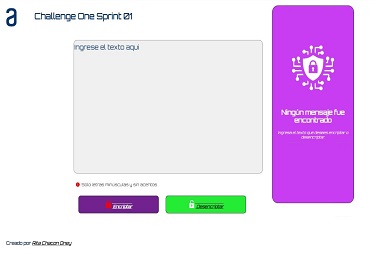 Challenge One Sprint 01 - HTML,CSS y JS